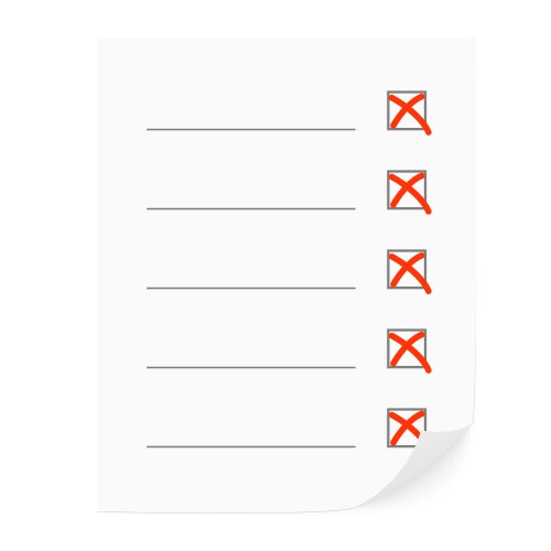Check list Royalty Free Vector Image - VectorStock