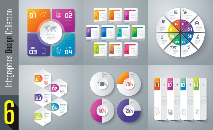 City infrastructure infographics Royalty Free Vector Image