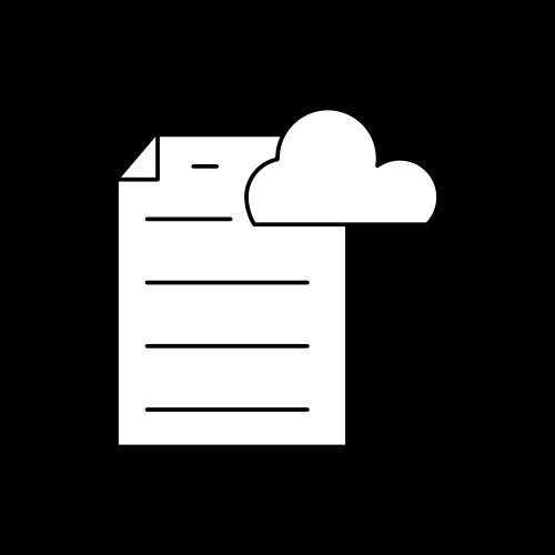 Document file icon logo image Royalty Free Vector Image