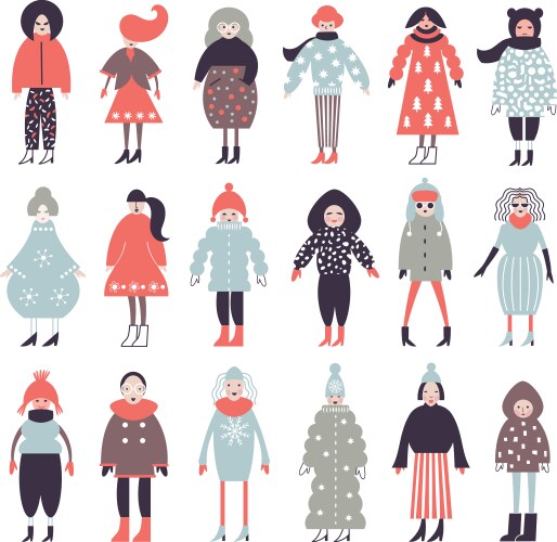 Women Fashion Vector Images (over 170,000)