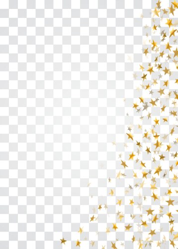 Gold circle glitter frame golden confetti dots Vector Image