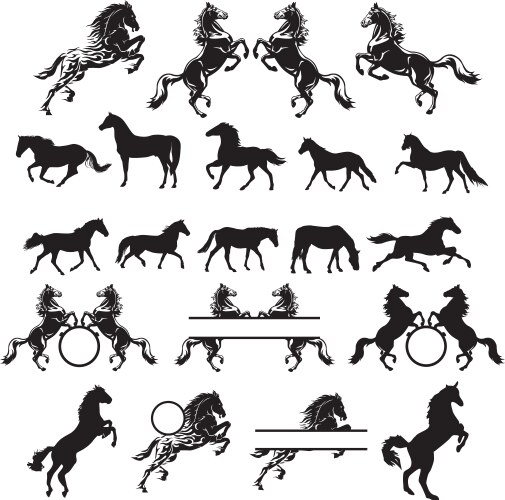 Horse Farm Clipart Vector Images (over 1,100)
