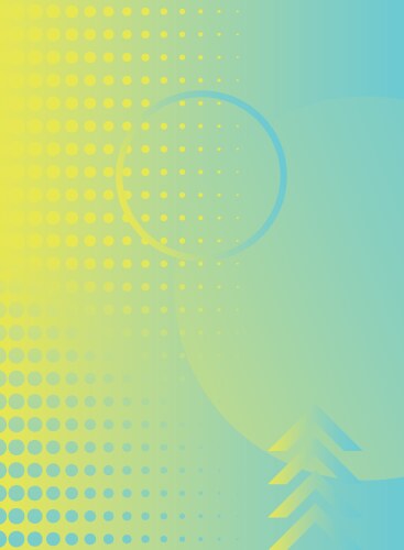 Waves and forms green background Royalty Free Vector Image