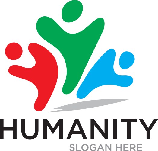 Care medicine logo designs Royalty Free Vector Image