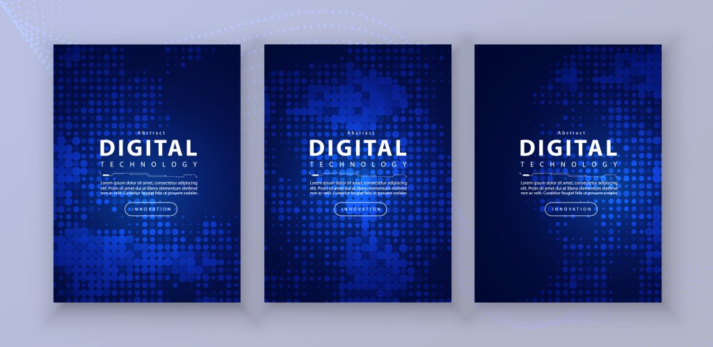 Poster brochure cover banner presentation layout Vector Image