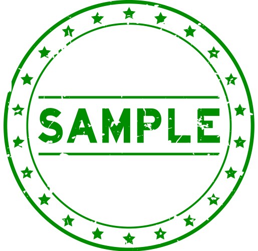 Sample Only Stamp Vector Images (over 120)