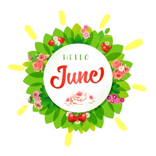 Hello June Vector Images (over 1,400)