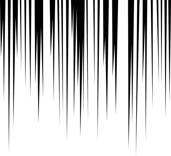 Manga speed lines effect Royalty Free Vector Image