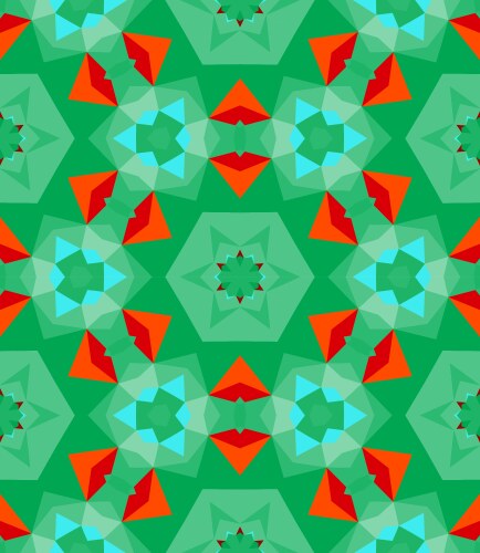 Holographic star pattern Royalty Free Vector Image