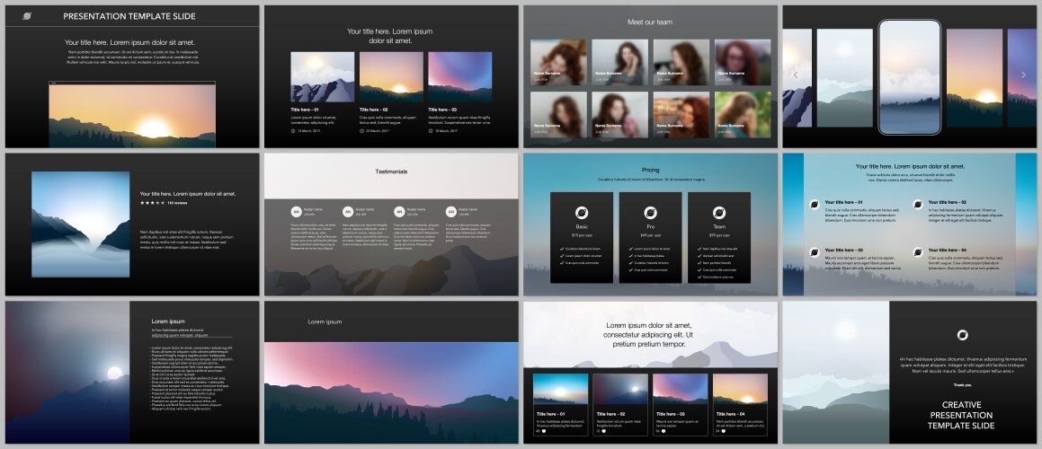 Cover Page Landscape Layout Vector Images (over 3,100)