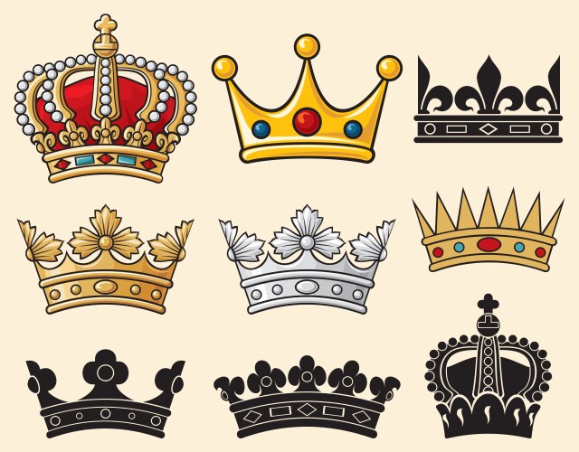 Crown Vector Images (over 310,000)
