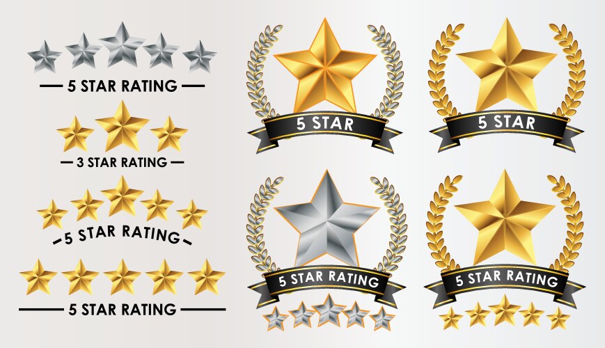 5 Star Logo Vector Images (over 3,800)
