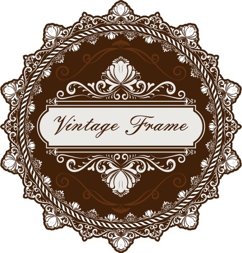 Victorian Circle Border Vector Images (over 6,000)