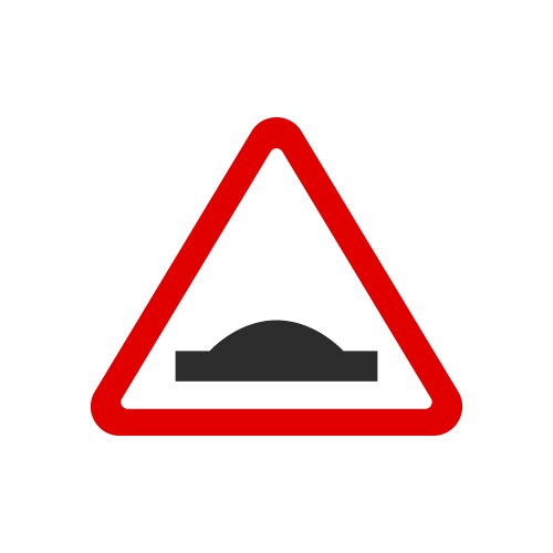 Fall down stairs warning sign Royalty Free Vector Image