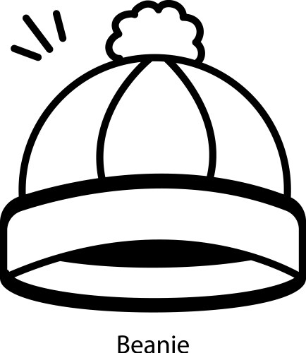 Beanie Hat Vector Images (over 9,900)