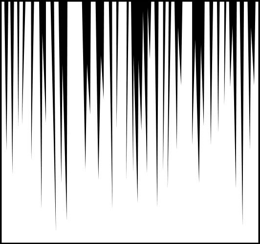 Manga speed lines effect background Royalty Free Vector
