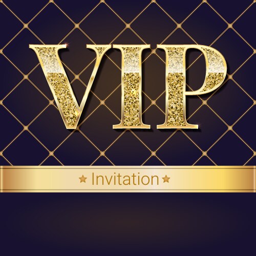 Quilted invitation card Royalty Free Vector Image