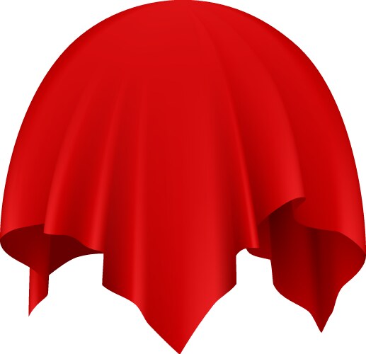 Presentation silk cloth set Royalty Free Vector Image