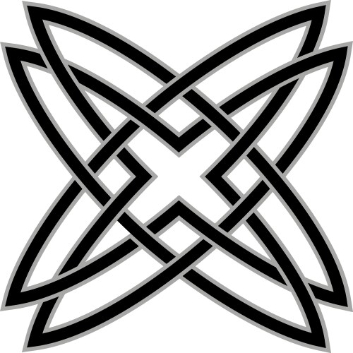 Celtic knot - trinity Royalty Free Vector Image