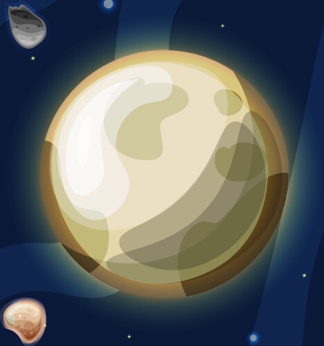 Pluto Planet Cartoon Vector Images (over 1,900)