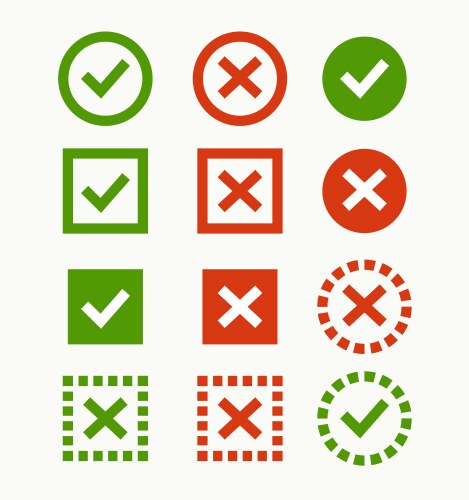 Checkmark Red Tick Mark Vector Images (over 4,600)