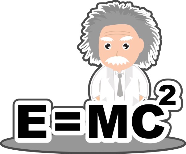 Albert Einstein Cartoon Vector Images (over 230)