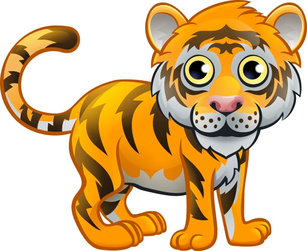 Cartoon wild animal Royalty Free Vector Image - VectorStock