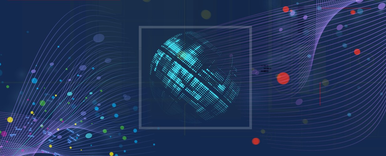 Abstract technology background for science Vector Image