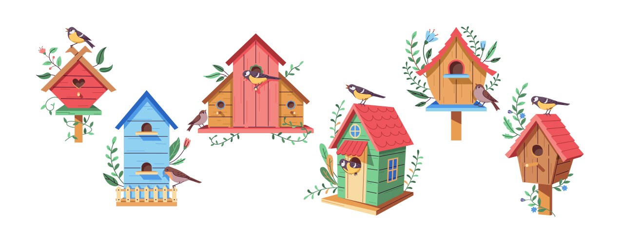 Bird House Clip Art