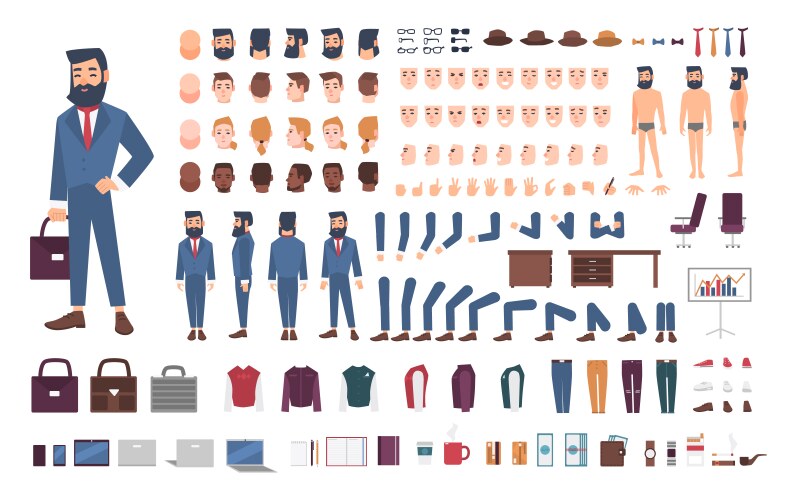 Character Constructor Vector Images (over 7,600)