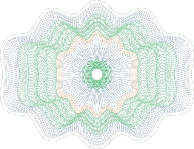 Guilloche Pattern Vector Images (over 16,000)