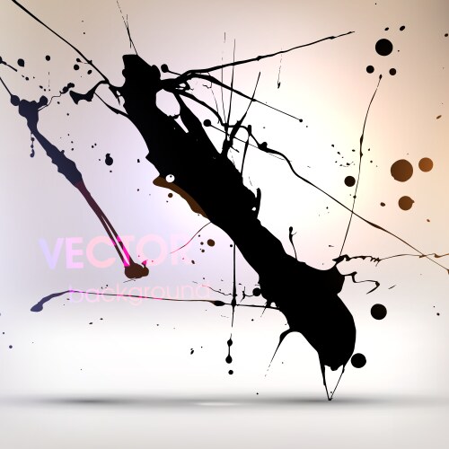 Paint splash background Royalty Free Vector Image