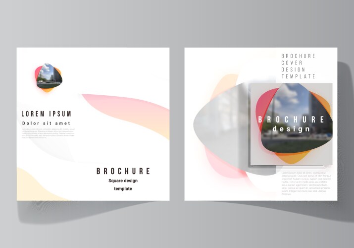 Minimal layout two Royalty Free Vector Image - VectorStock