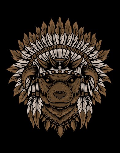 Native American Bear Vector Images (over 640)