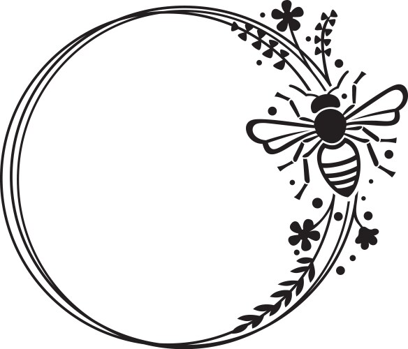 Bee Border Vector Images (over 940)
