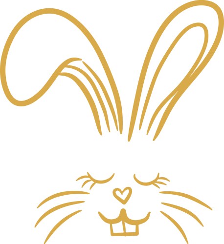 Easter Bunny Back Silhouette Vector Images (over 110)