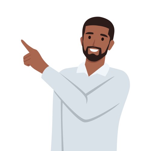 Man Pointing Left Vector Images (over 570)