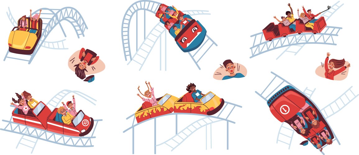 Roller Coaster Vector Images (over 4,500)