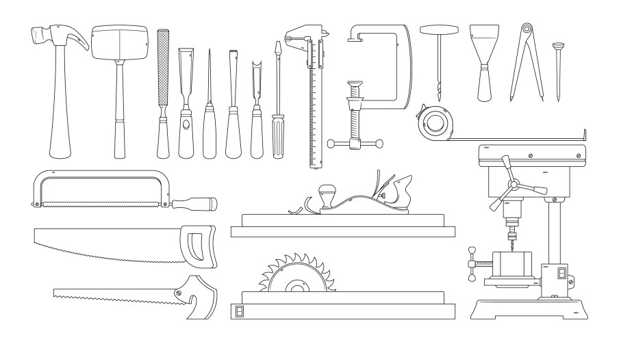 Carpenter Tools Vector Images (over 38,000)