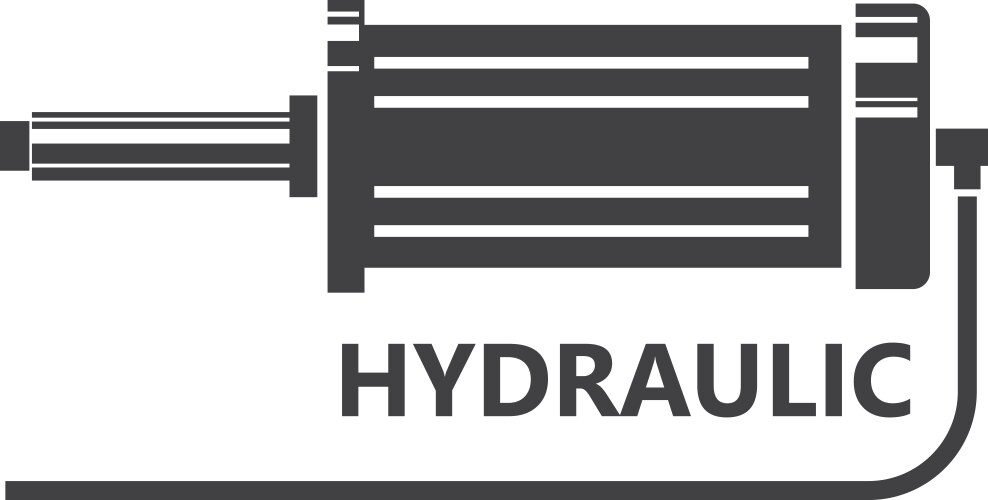 Cylinder Pneumatic Hydraulic Vector Images (97)