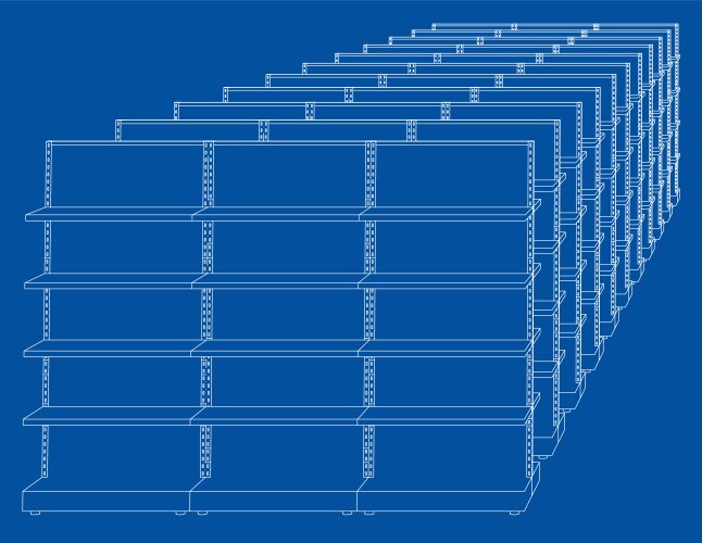 Rack and pinion closeup Royalty Free Vector Image