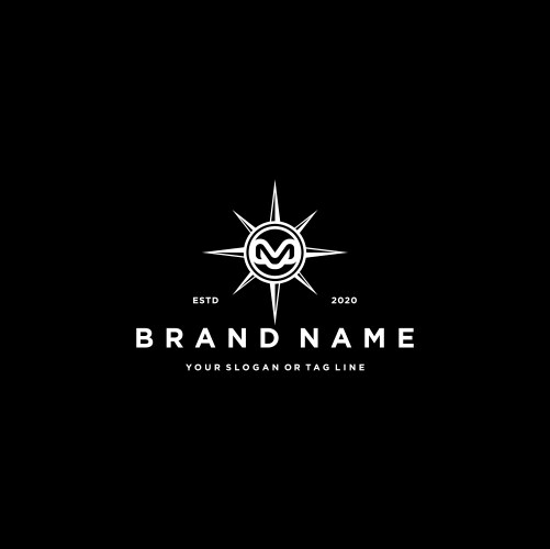 M Compass Logo Vector Images (70)