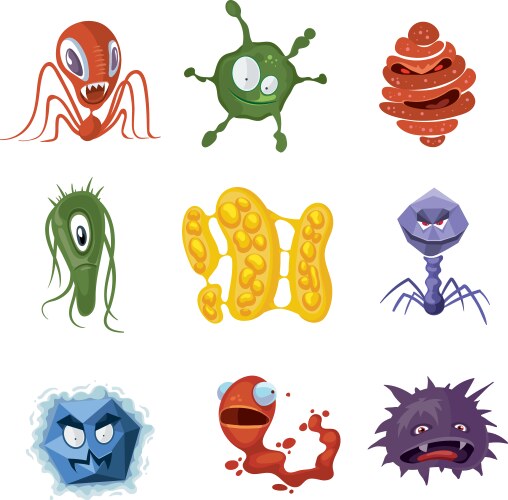 Germs Cartoon Vector Images (over 17,000)