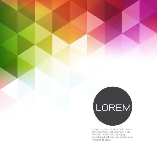 Fading Triangle Vector Images (over 2,700)