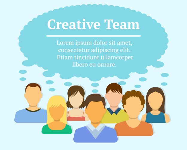 Happy team logo Royalty Free Vector Image - VectorStock