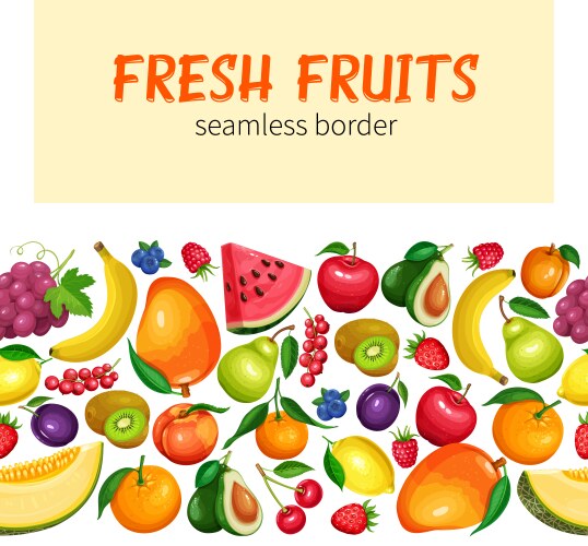 Fruits Border Vector Images (over 10,000)
