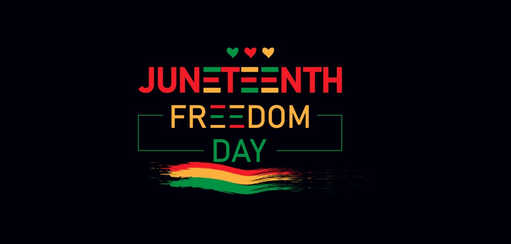 Celebrating juneteenth a stunning visual tribute Vector Image
