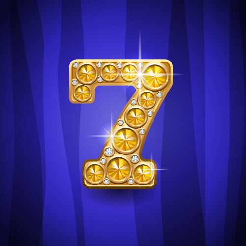 Number 7 Vector Images (over 19,000)