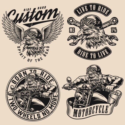 Eagle Motorcycle Vector Images (over 920)