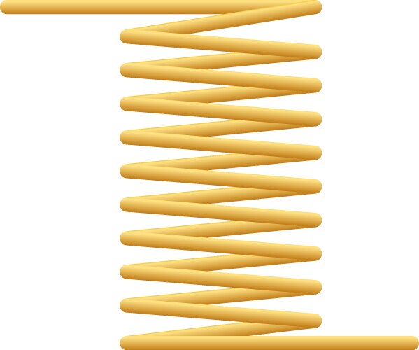 Coil icon cartoon style Royalty Free Vector Image